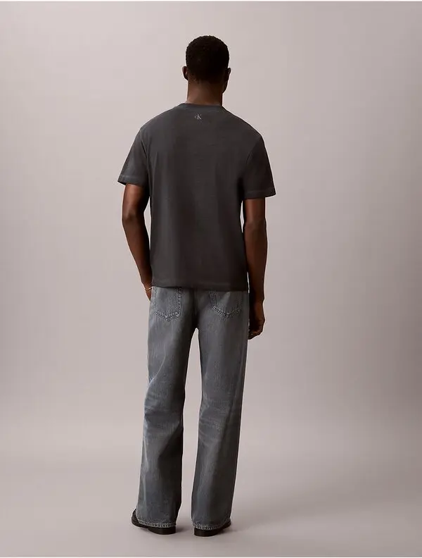 Calvin Klein 1989 Logo Easy Tee - Turbulence
