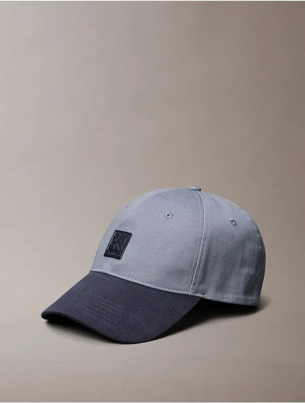 Calvin Klein Emblem Logo Baseball Cap - Turbulence
