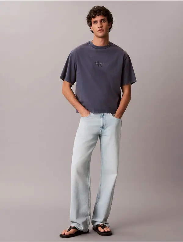 Calvin Klein 90s Straight Leg Jeans - Vintage Whisper