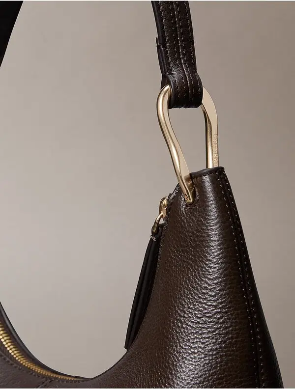 Calvin Klein Slouchy Leather Shoulder Bag - Delicioso