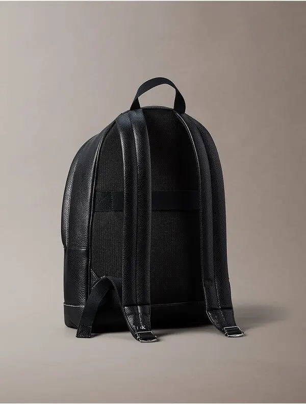 Calvin Klein Textured Pebble Round Backpack