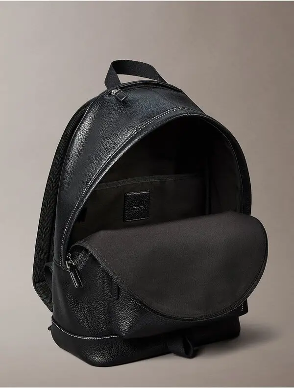 Calvin Klein Textured Pebble Round Backpack