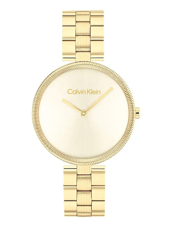 Calvin Klein Minimal Link Bracelet Watch - Gold