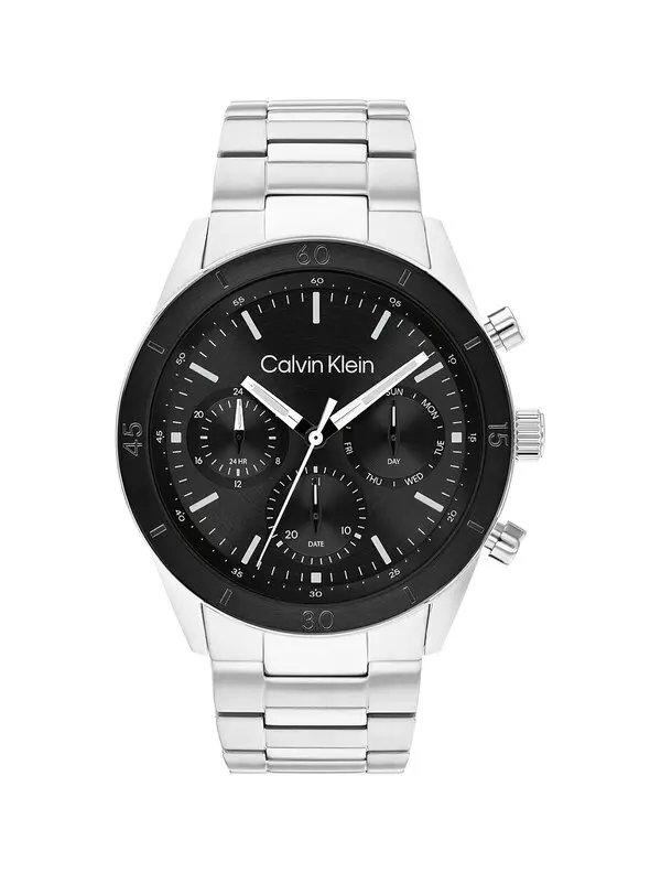 Calvin Klein Chronograph Bracelet Watch - Black