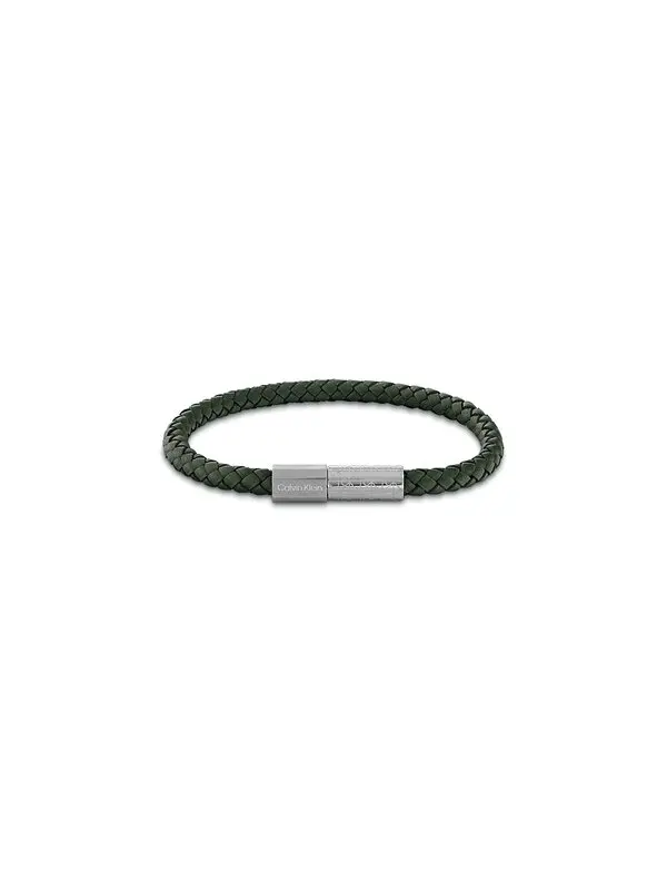 Calvin Klein Modern Braided Bracelet - Green