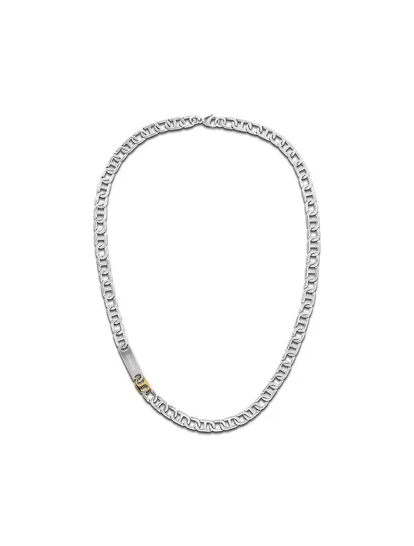 Calvin Klein Two-tone Chainlink Bracelet - Silver