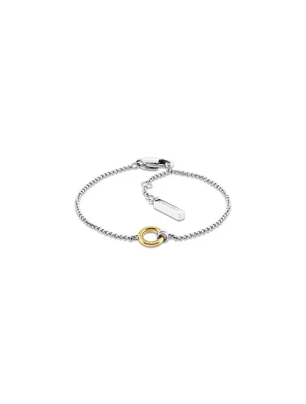 Calvin Klein Ring Charm Bracelet - Two Tone