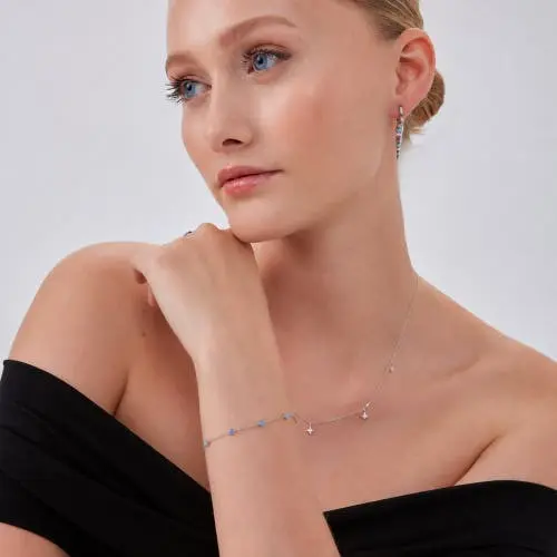 SPERO LONDON Blue Opal Bracelet