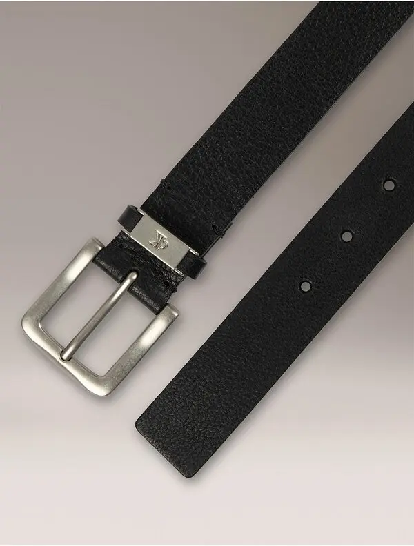 Calvin Klein Leather Harness Buckle Belt