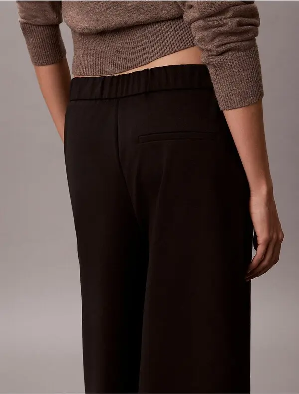 Calvin Klein Ponte Wide Leg Pants