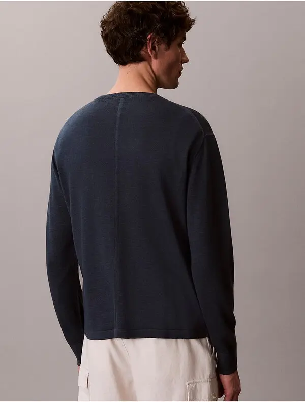 Calvin Klein Linen Blend Crewneck Sweater