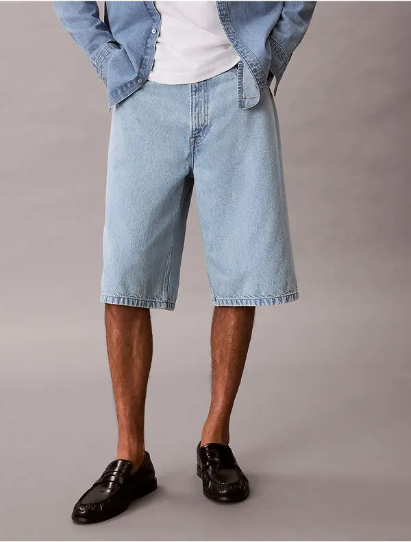 Calvin Klein 90s Loose Fit Denim Shorts