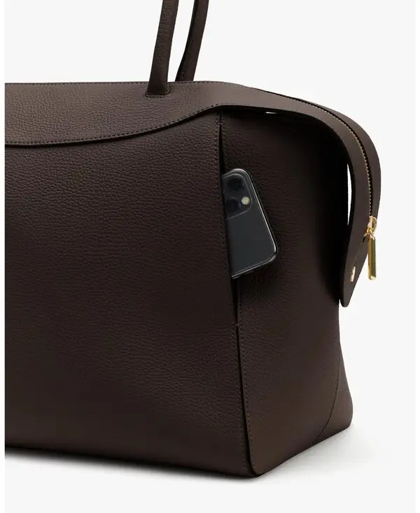 Cuyana Forma Bowler Bag - Mocha