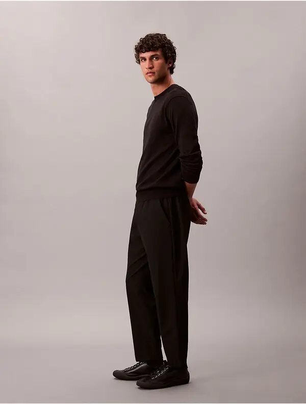 Calvin Klein Tech Dobby Jogger Pants - Black