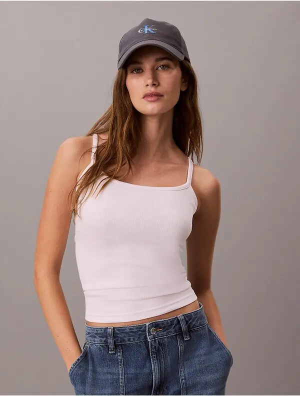 Calvin Klein Contour Rib Camisole - Crystal Blush