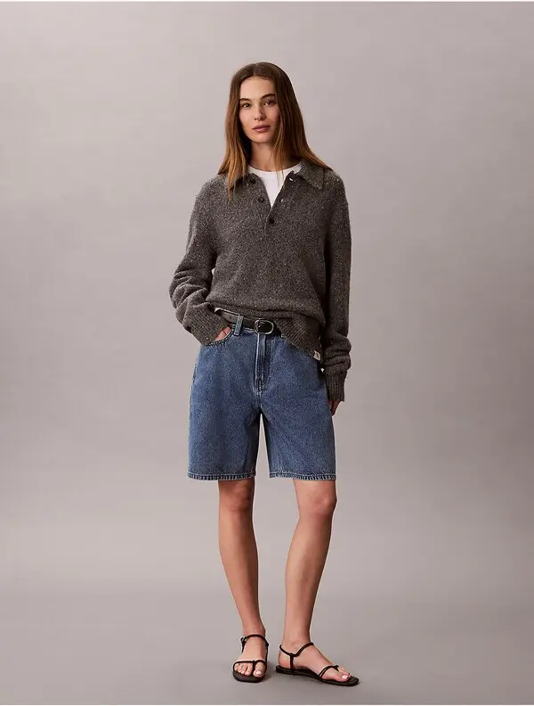 Calvin Klein Denim Bermuda Shorts - Bedford