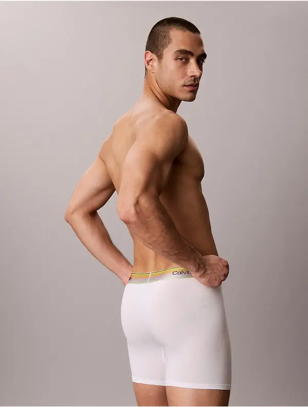 Calvin Klein Icon Cotton Stretch Pride Boxer Brief - White