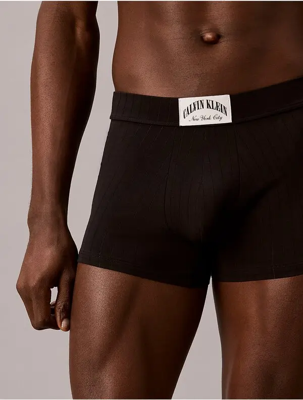 Calvin Klein Heritage Classic Cotton Stretch Trunk - Black