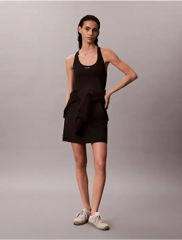 Calvin Klein Icon Sport Mini Dress - Black