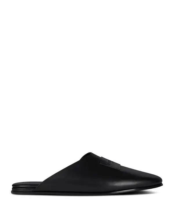 Givenchy Padded Leather Mules - Black