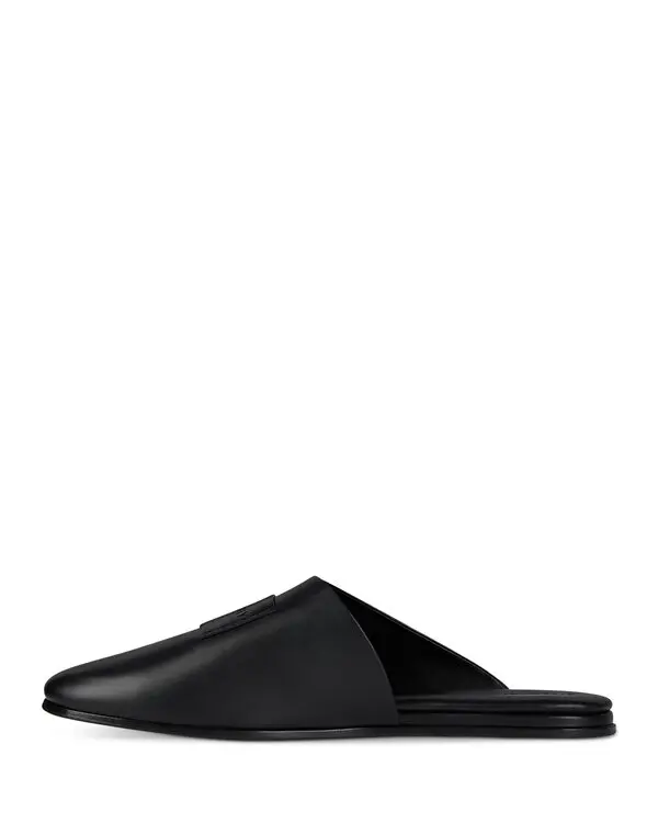 Givenchy Padded Leather Mules - Black