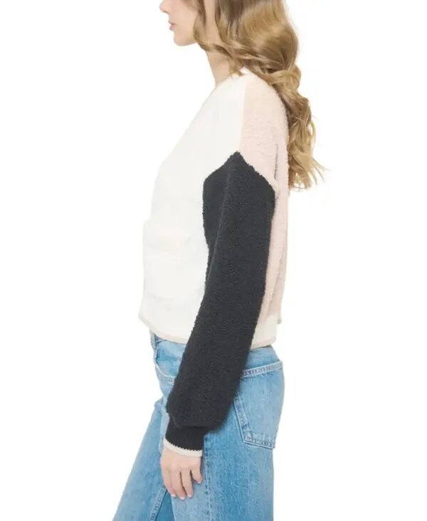 Central Park West Colin Cropped Terry Cardigan