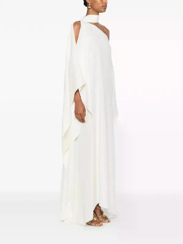 TALLER MARMO One-shoulder Kaftan Maxi Dress