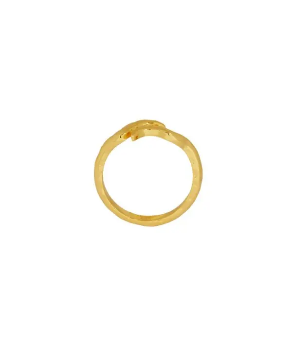 OTTOMAN HANDS Waterproof Wave Crossover Ring