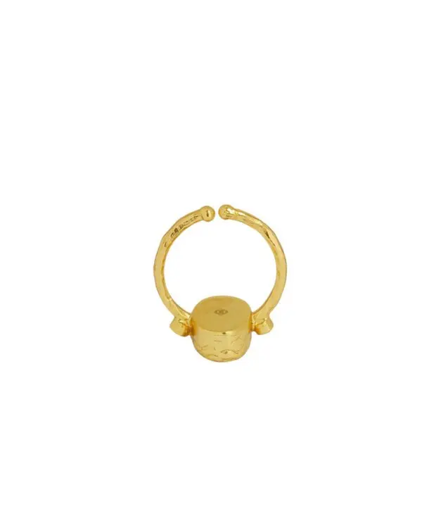 OTTOMAN HANDS Lucia Rose Quartz Cocktail Ring