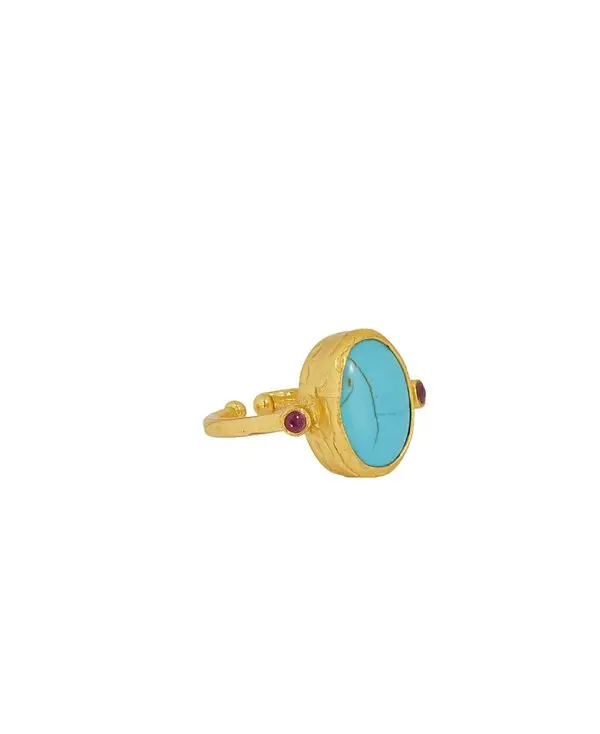 OTTOMAN HANDS Lucia Cocktail Ring - Gold