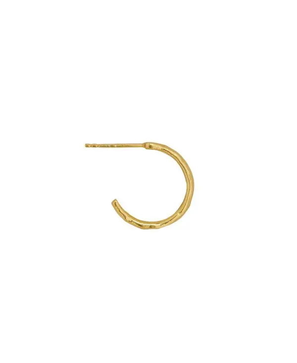 OTTOMAN HANDS Dela Textured Hoop Earrings