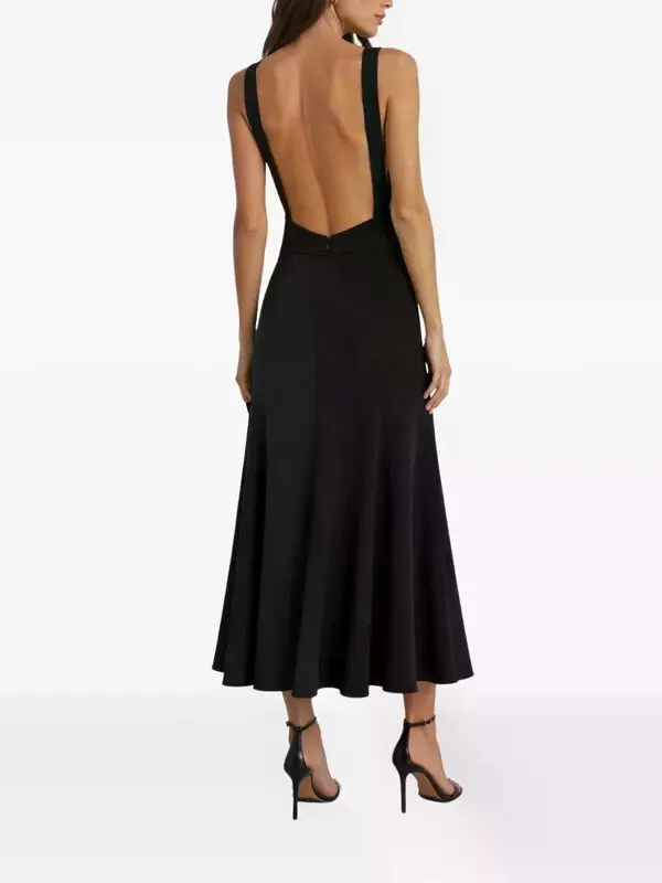 Rabanne Halterneck Cut-out Midi Dress