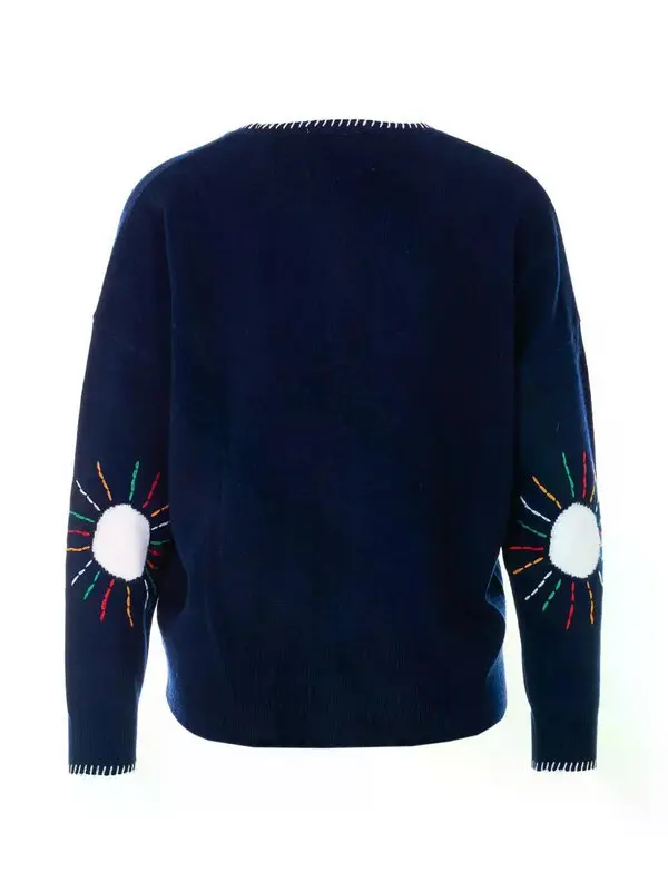 NOTSHY Charlie Embroidered Crew-neck Sweater