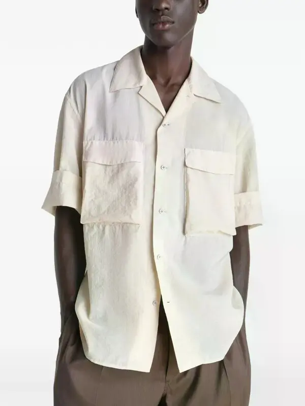 LEMAIRE Flap Short Sleeve Shirt
