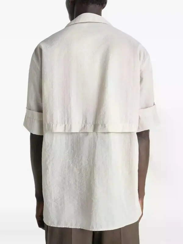 LEMAIRE Flap Short Sleeve Shirt