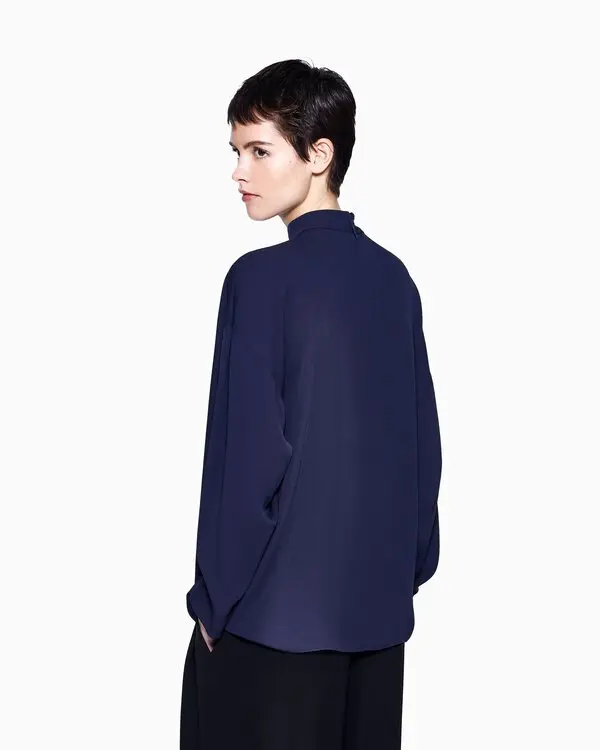 Giorgio Armani Silk Triple Georgette Blouse