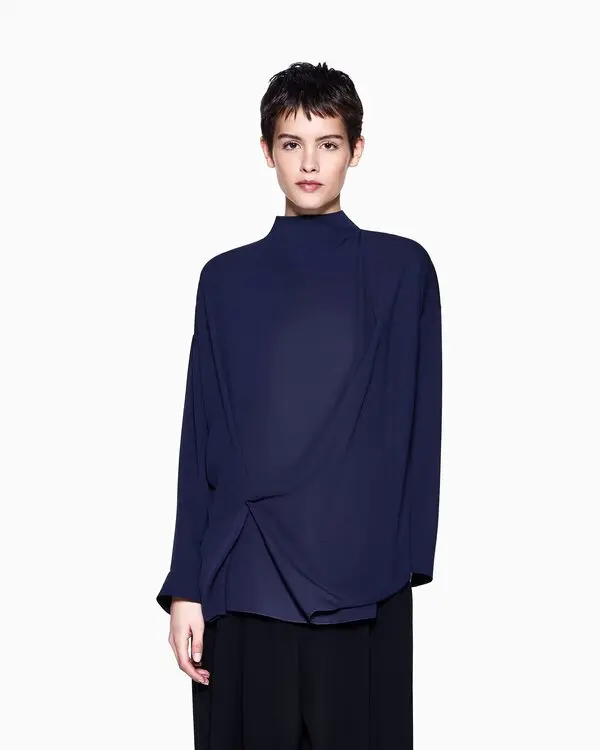 Giorgio Armani Silk Triple Georgette Blouse