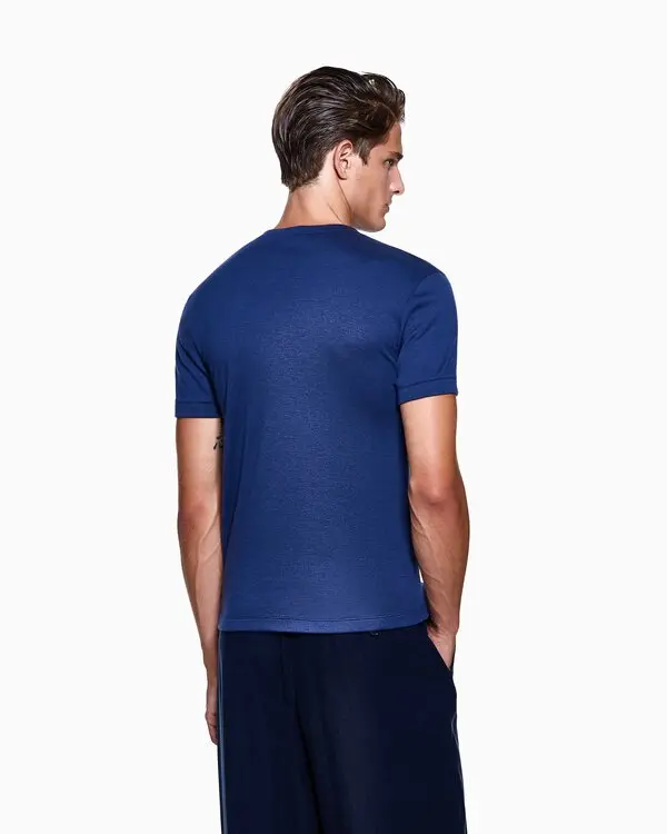 Giorgio Armani Crew Neck Short Sleeve Cashmere Jumper