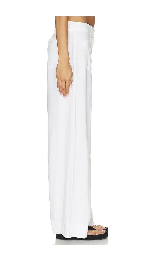 Sanctuary Linen Marine Wide Leg Pant