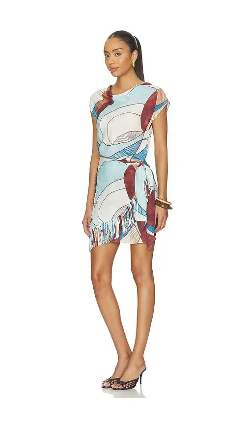 ROAME. Roame Remy Fringed Mini Dress