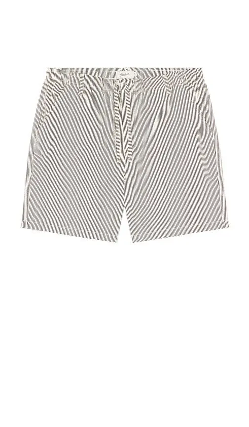 BATHER Pinstripe Leisure Short