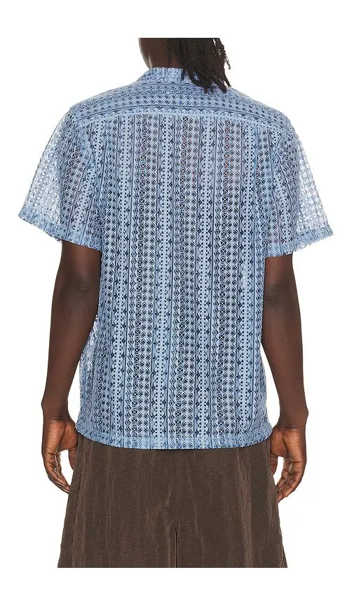 BATHER Tide Gonzo Lace Camp Shirt
