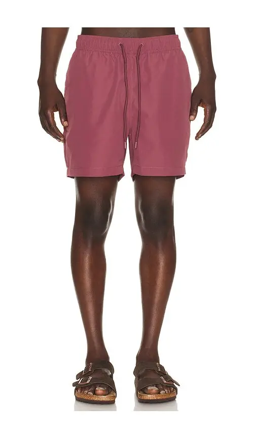Onia Charles 5 Swim Trunk - Berry