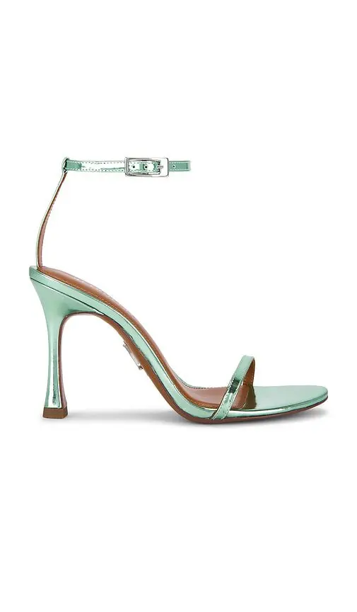 Retrofete Fowla Sandal In Green - Metallic Mint