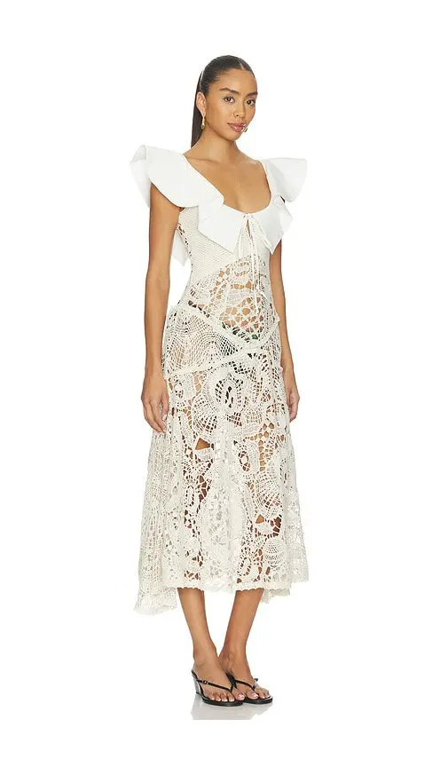 SIEDRES Caenes Macrame Dress