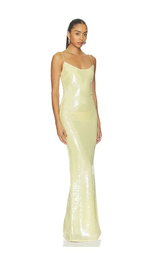 THE NEW ARRIVALS ILKYAZ OZEL Isis Sequined Gown