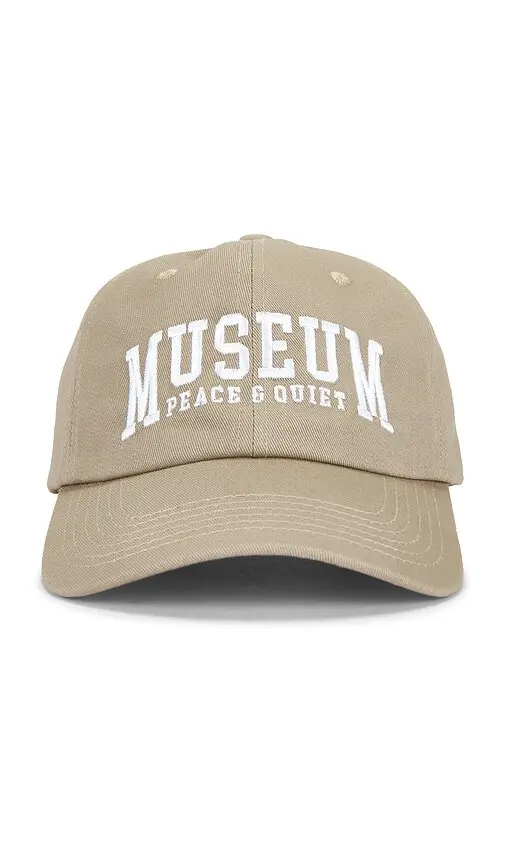 MUSEUM OF PEACE & QUIET Beige Dad Hat - Sepia