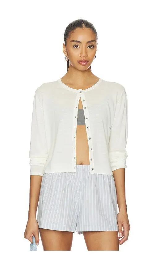 LESET James Crew Cardigan