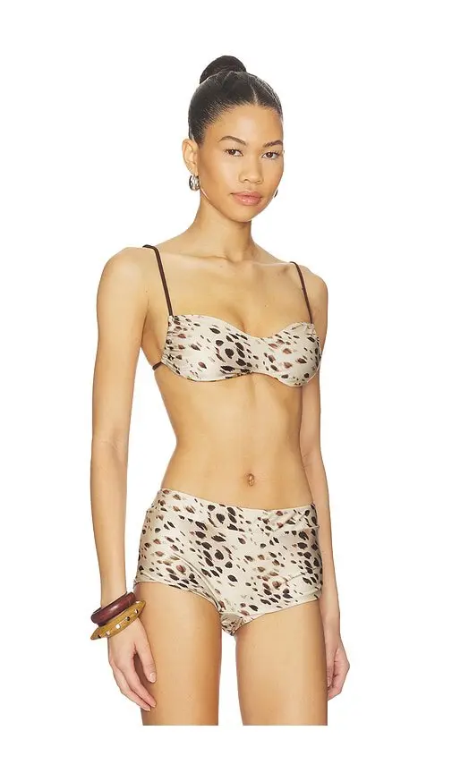 Frankies Bikinis X Jennie Magnolia Satin Top
