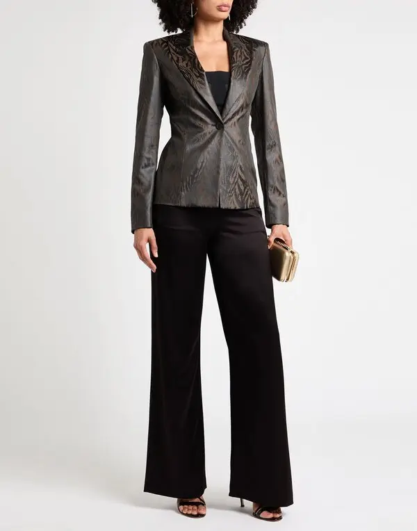 Just Cavalli Single-breasted Jacquard Blazer